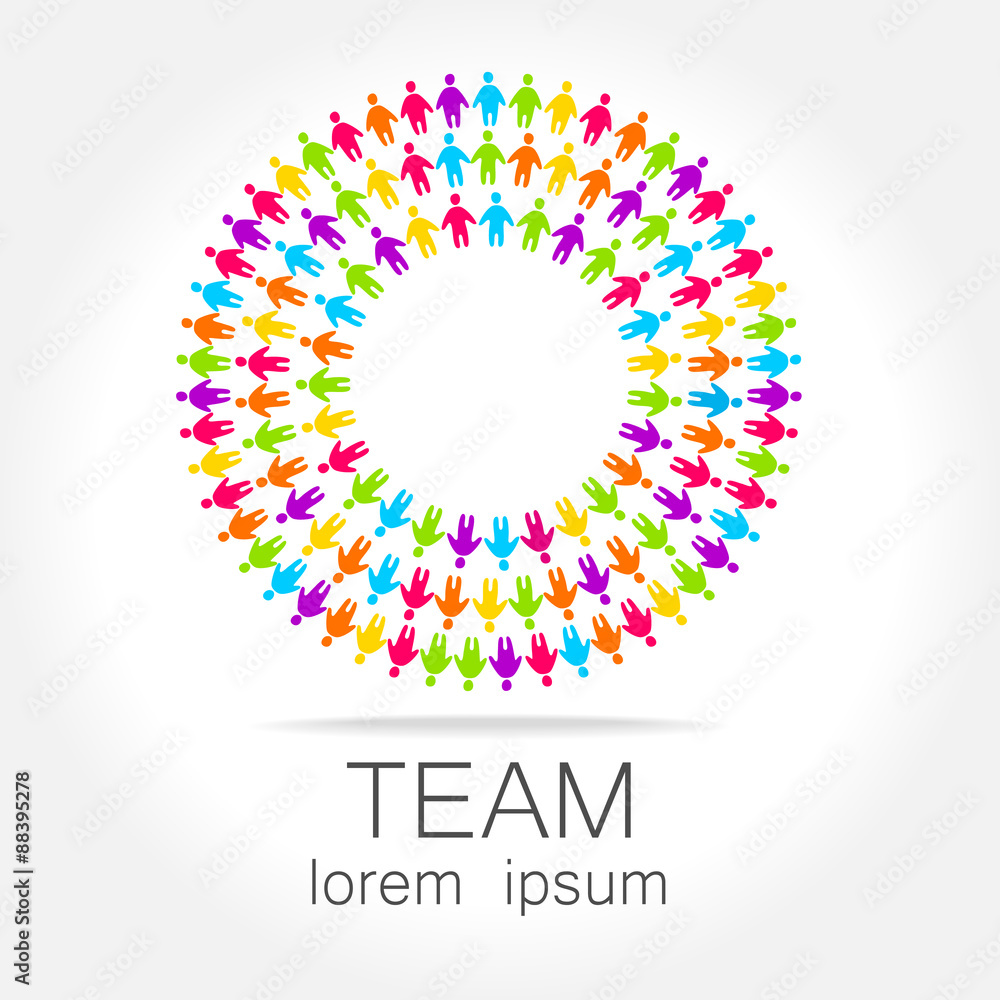 team logo Stock Vector | Adobe Stock