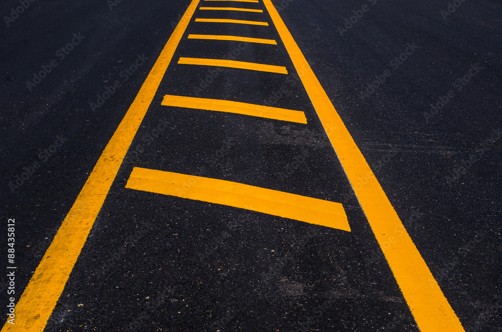 highway road texture with markings background horizon perspective Stock ...