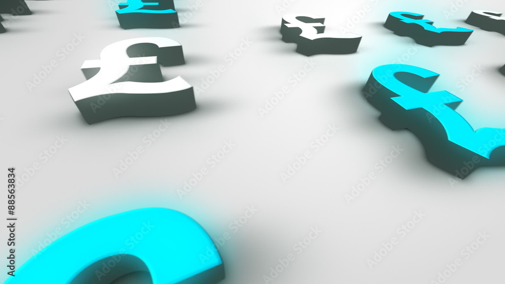 England Currency Pound Loopable Background, A Full HD, 1920x1080 Pixels ...