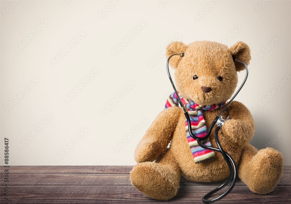 Teddy Bear, Recovery, Stethoscope. Stock Photo | Adobe Stock