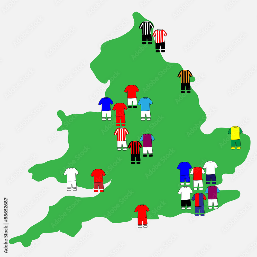 Premier League Map