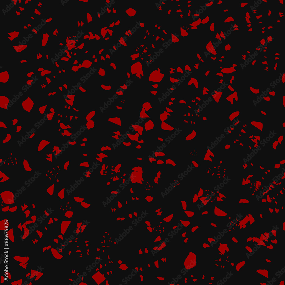 pattern seamless texture stain splatter red on black Stock Vector ...
