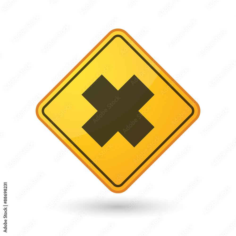 Awareness sign with an irritating substance sign vector de Stock ...