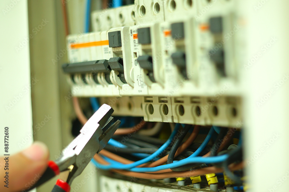 electrical panel Stock Photo | Adobe Stock