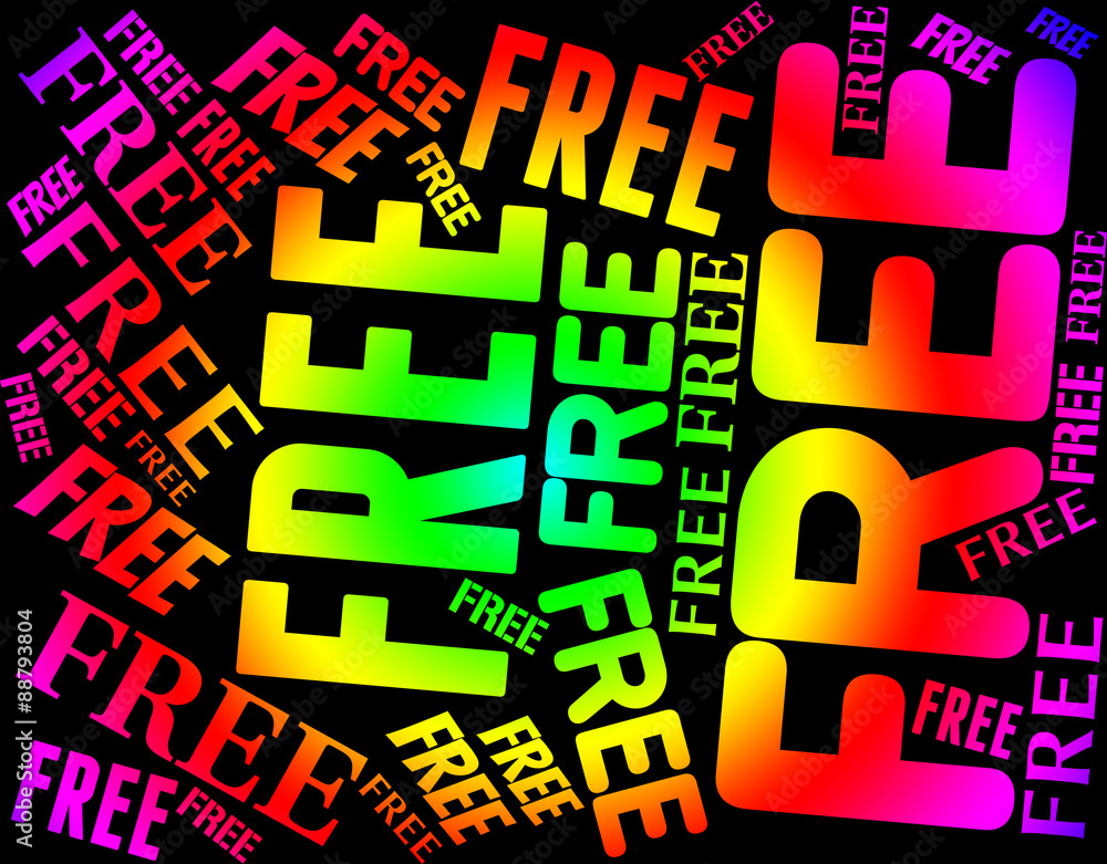 Free Word Shows With Our Compliments And Handout ilustración de Stock ...