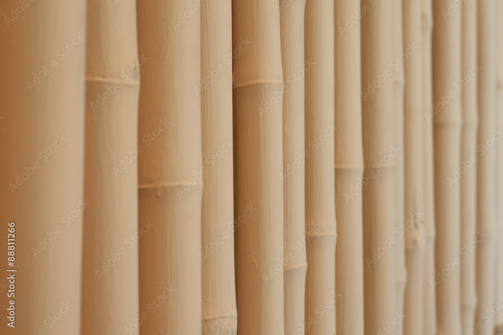 White bamboo Partitions, wood texture Stock Photo | Adobe Stock
