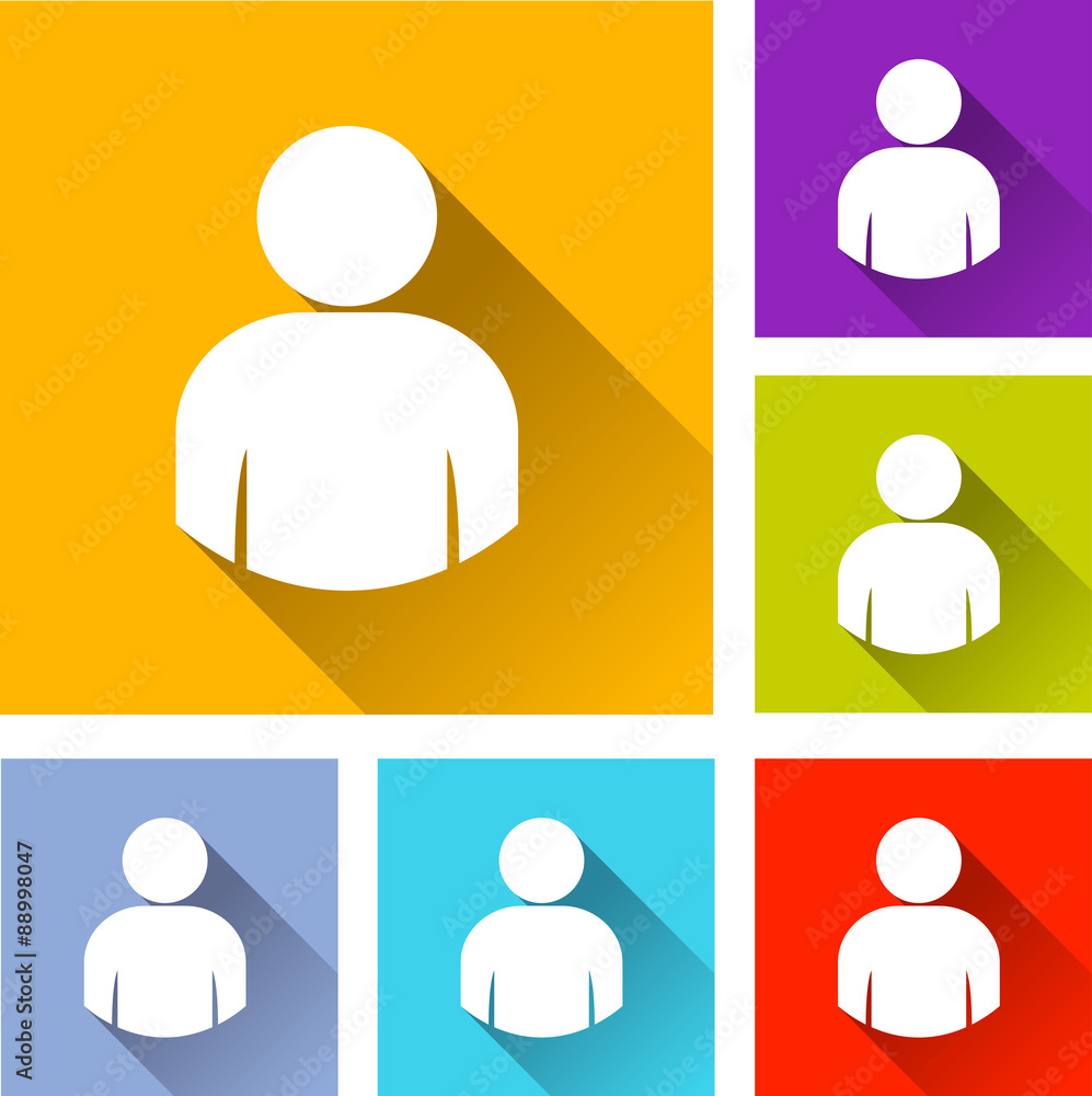 user icons Stock Vector | Adobe Stock