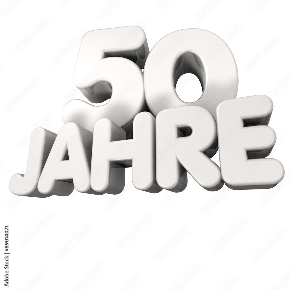 50 Jahre - Typo - H Stock Illustration | Adobe Stock