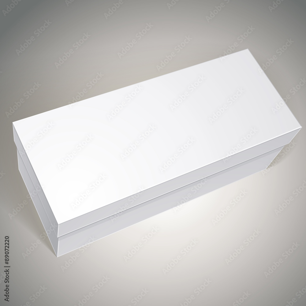 Vector blank box, template for your package design, put your ima Stock ...