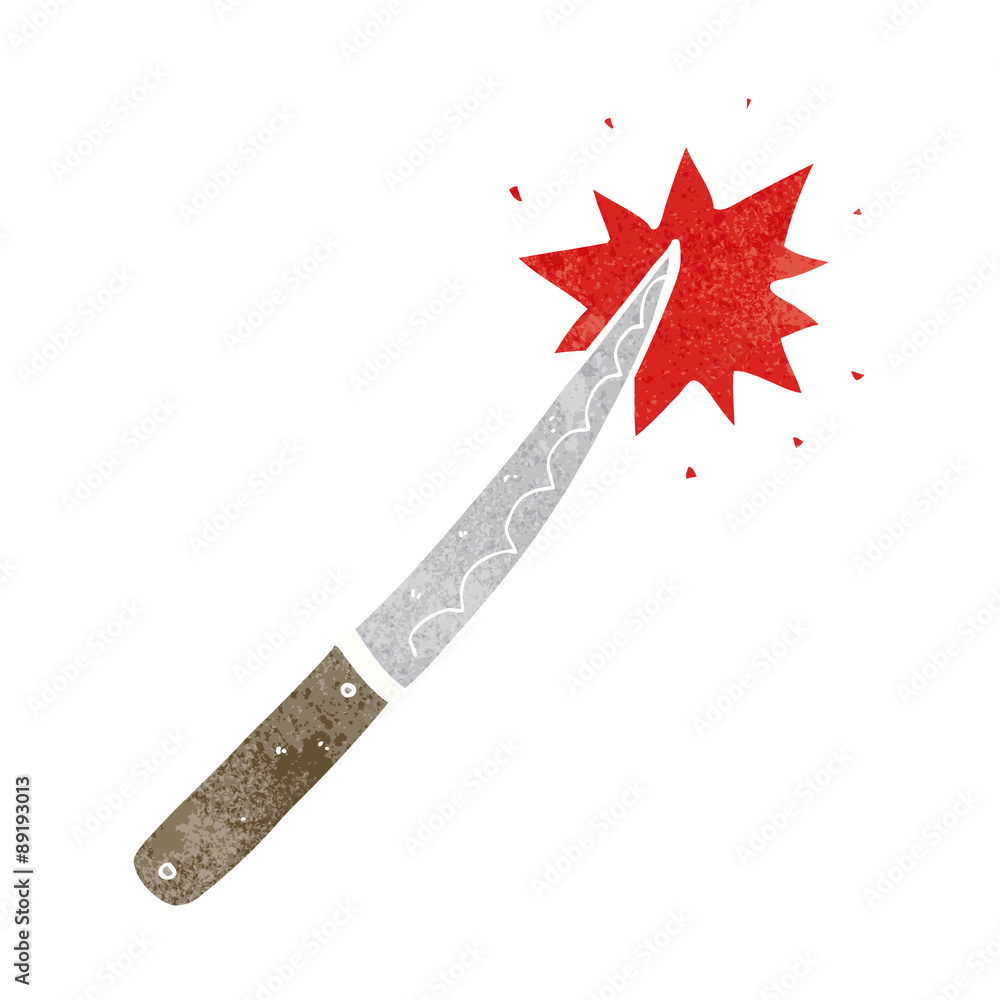 cartoon knife Stock Vector | Adobe Stock