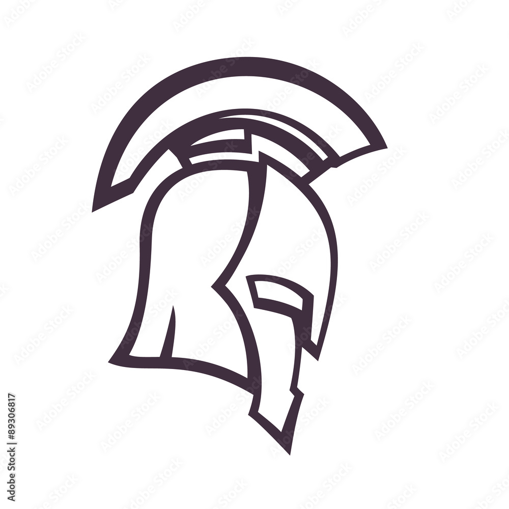 Easy Spartan Drawing