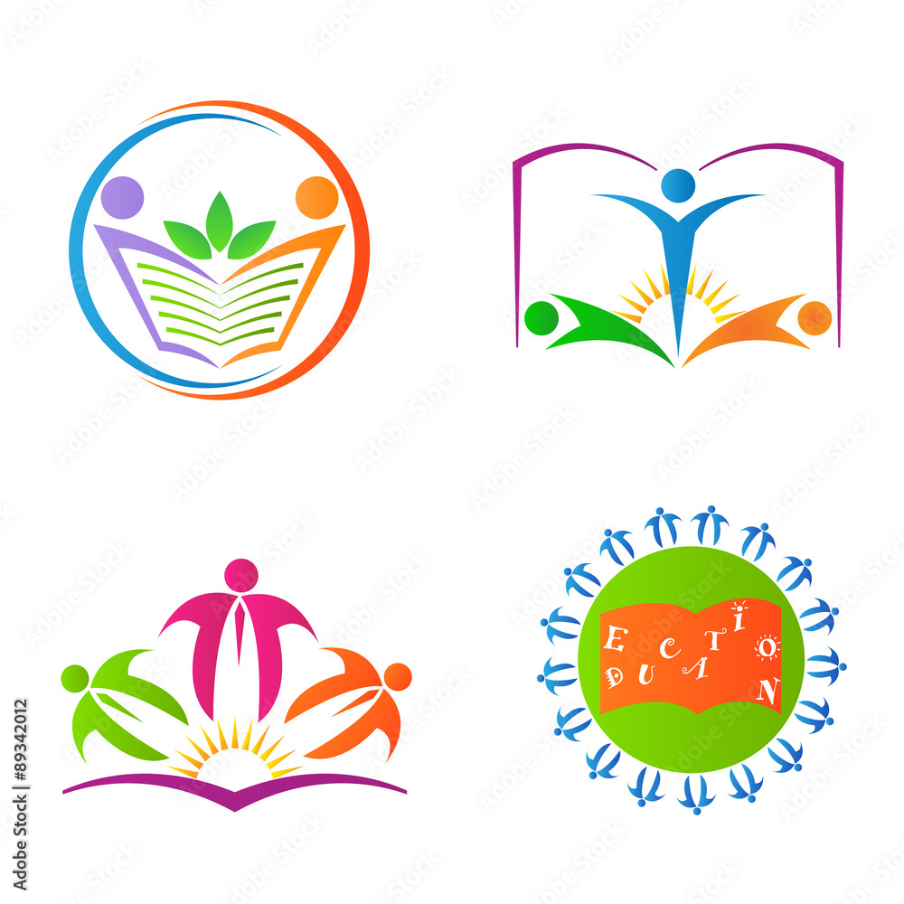 The purpose of the education logos used for school college and ...