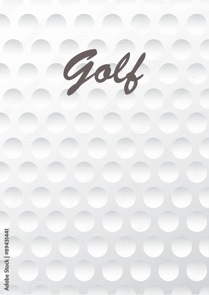 White background texture of a golf ball Stock Vector | Adobe Stock
