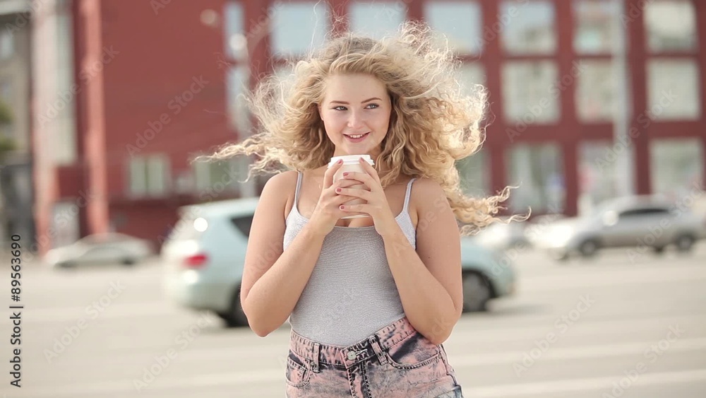 Flirty smile. Stock Video | Adobe Stock