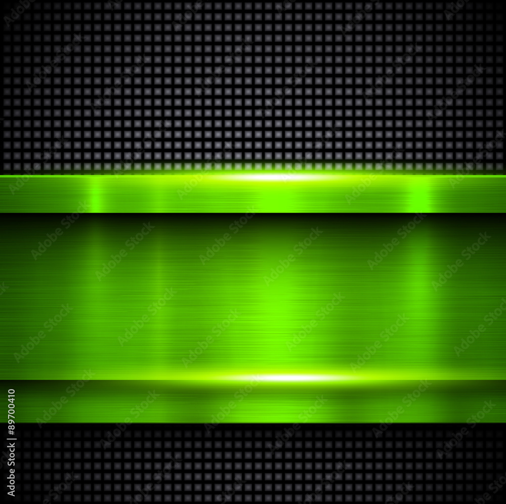 Background green metal texture Stock Vector | Adobe Stock