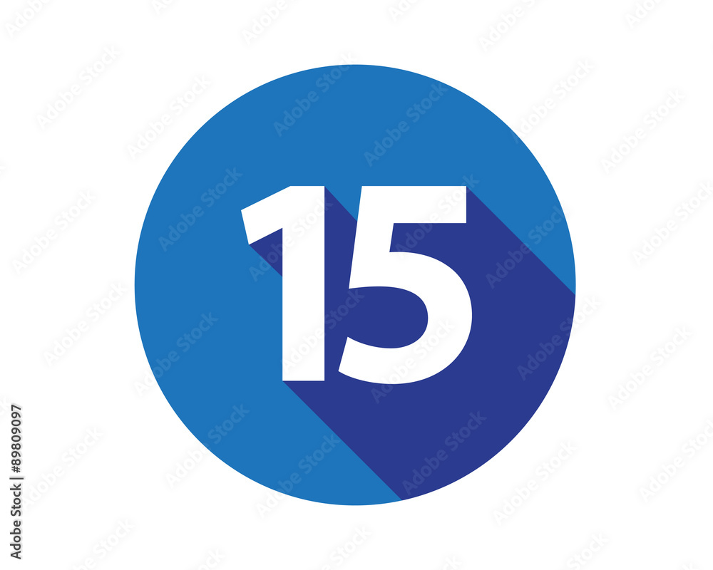 15 calendar number Stock Vector | Adobe Stock