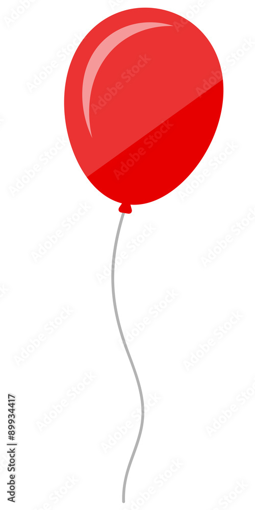 Roter Luftballon Clipart People