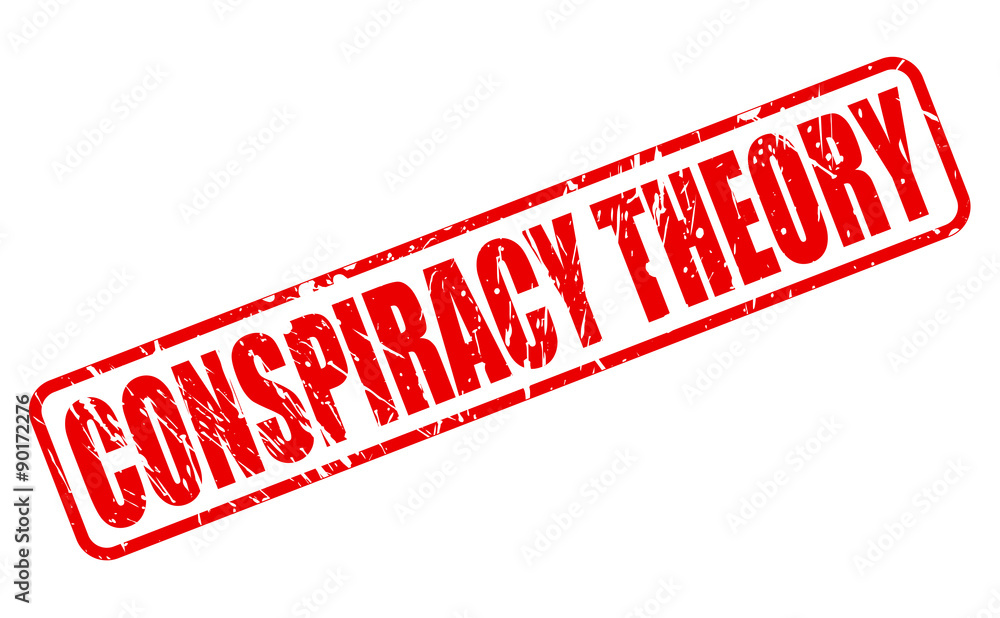 CONSPIRACY THEORY red stamp text Stock Vector | Adobe Stock