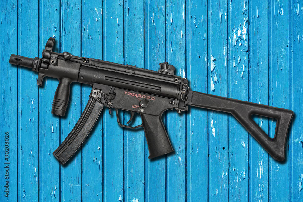Submachine Gun Stock Photo | Adobe Stock