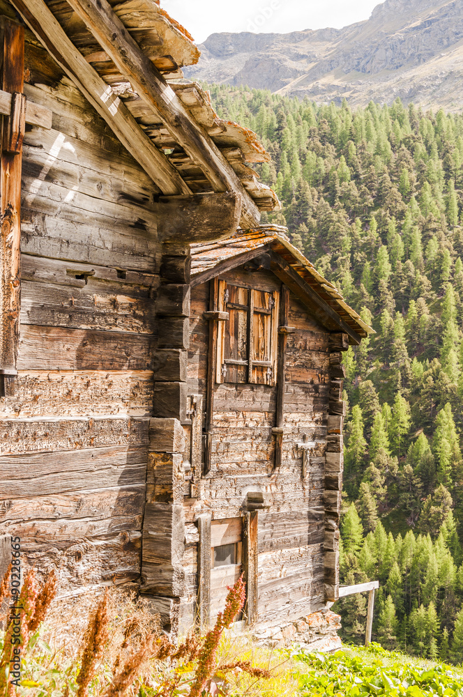 Foto de Zermatt, Dorf, Bergdorf, Walliser Dorf, Findeln, Weiler ...