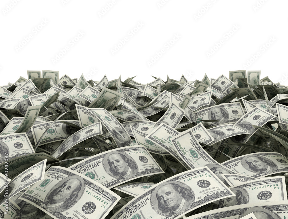 Money background with white copy space area Stock Illustration | Adobe ...