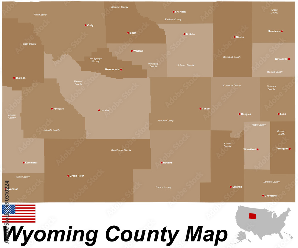 A large and detailed map of the State of Alabama with all counties and ...