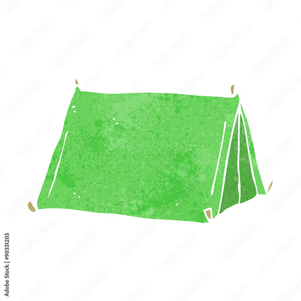 cartoon traditional tent Stock Vector | Adobe Stock