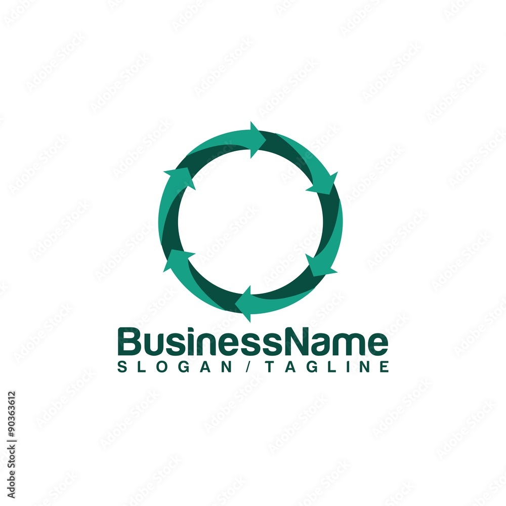 Arrow vector logo icon Stock Vector | Adobe Stock