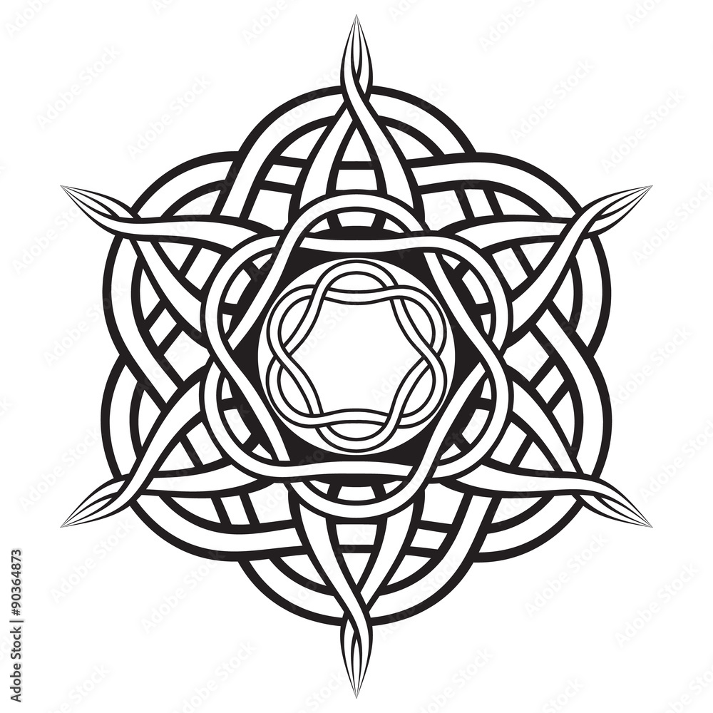 Celtic Knot Mandala Tattoos