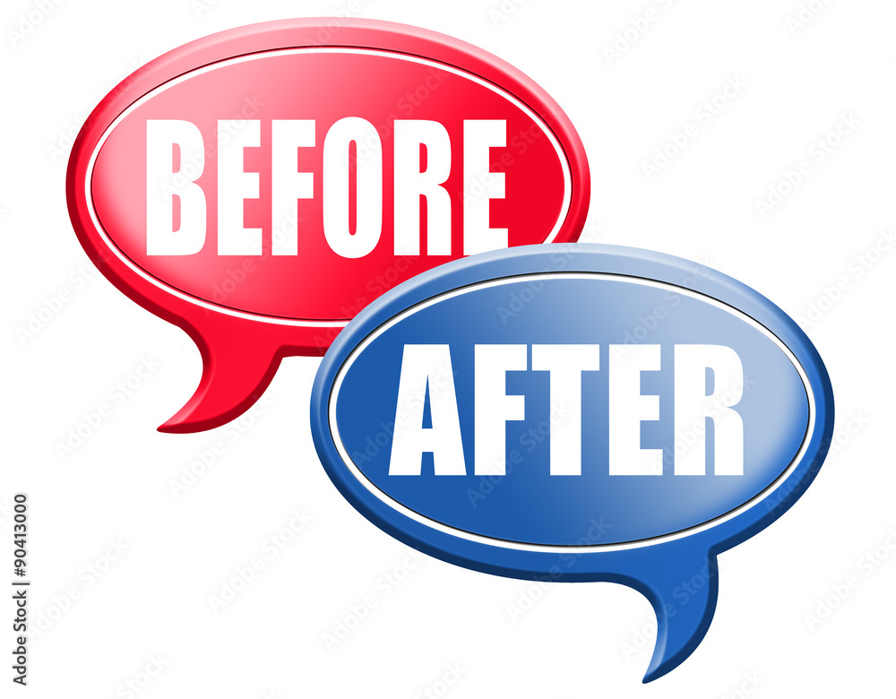 Before And After Clipart