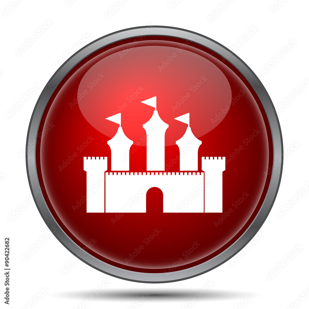 Castle icon Stock Illustration | Adobe Stock