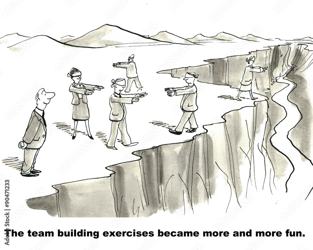 Team Building Comic