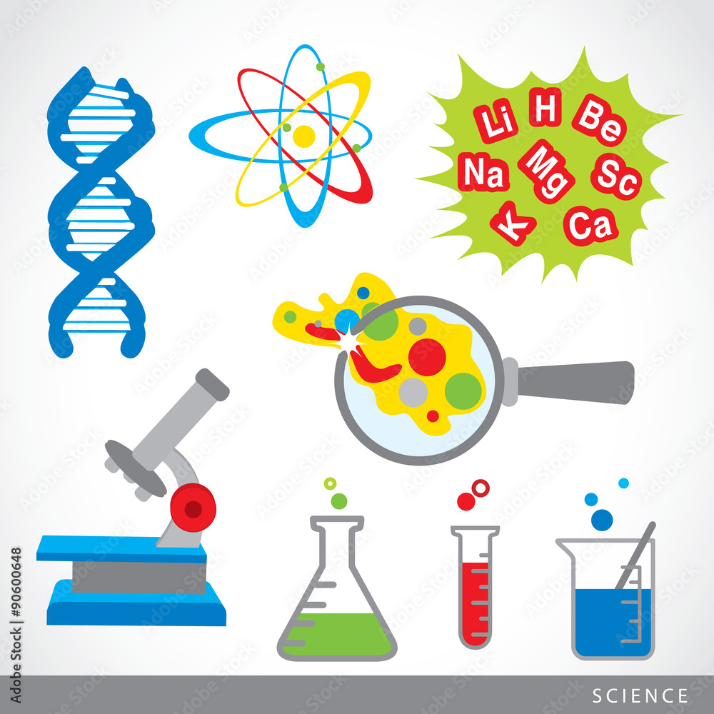 Science Equipment Cartoon