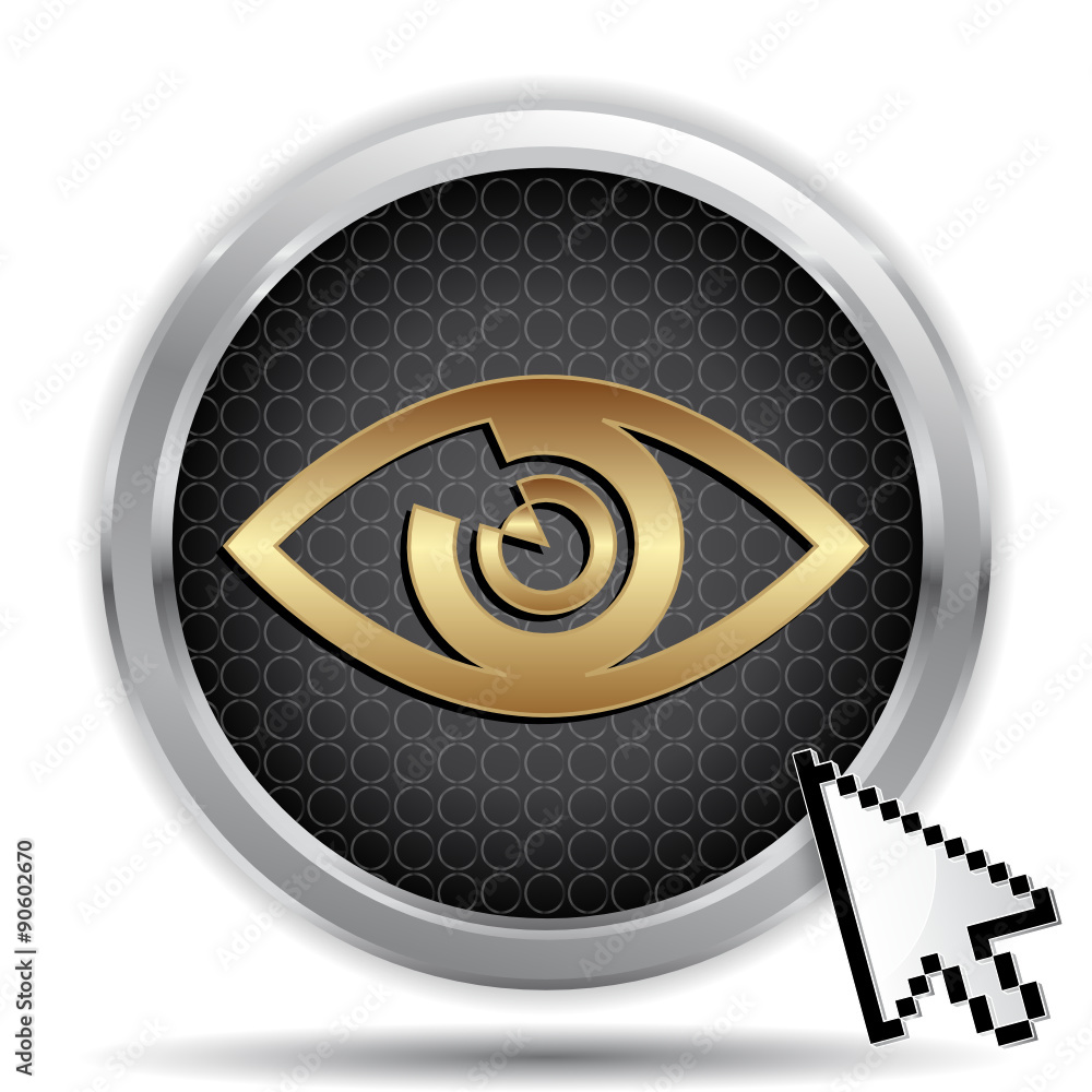 eye icon Stock Vector | Adobe Stock