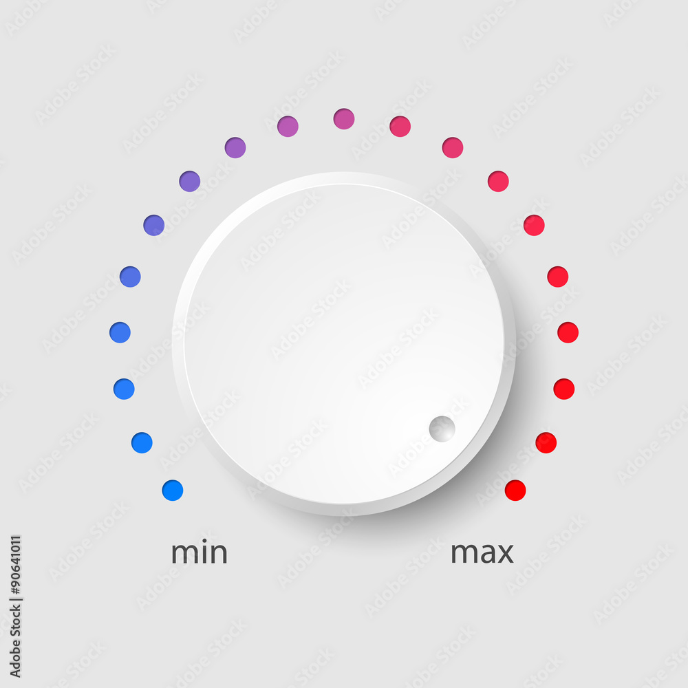 Volume regulator Stock Vector | Adobe Stock