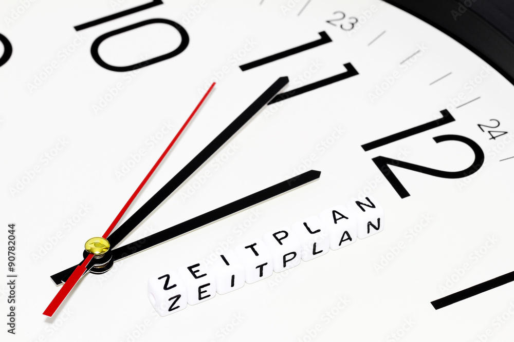 Zeitplanung Stock Photo | Adobe Stock
