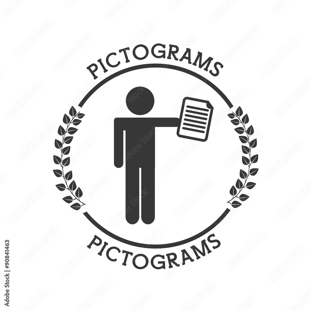 Vetor de pictograms human silhouettes do Stock | Adobe Stock