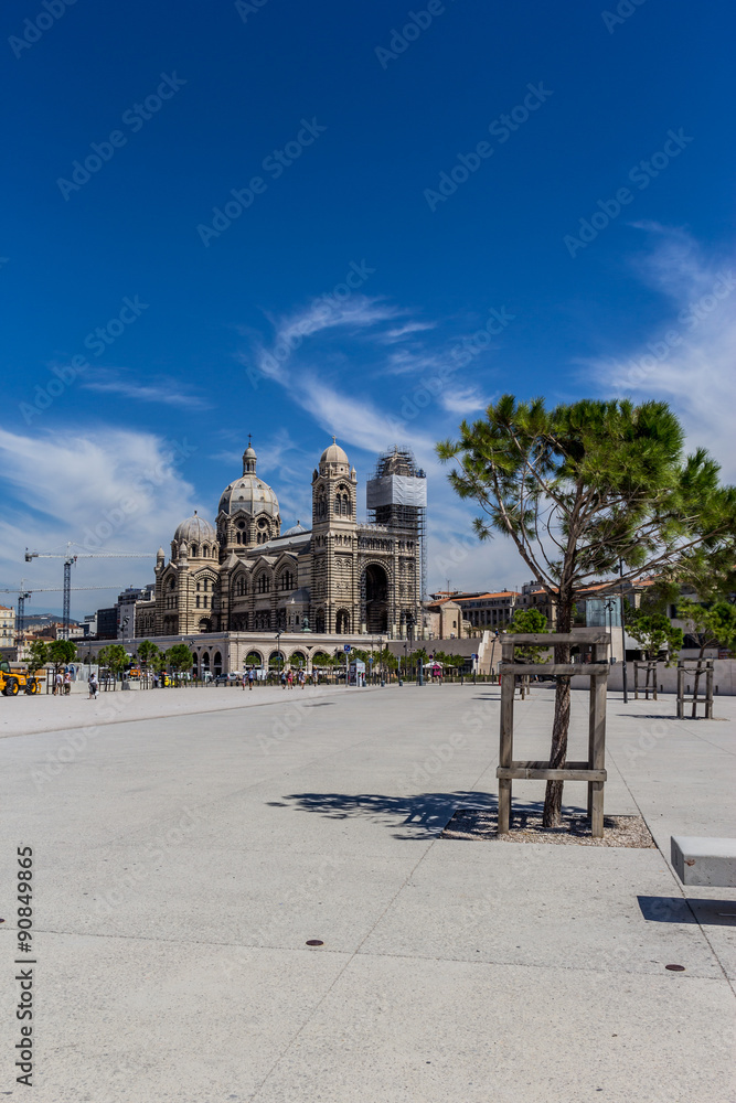 Cathédrale Sainte-Marie-Majeure de Marseille Stock Photo | Adobe Stock