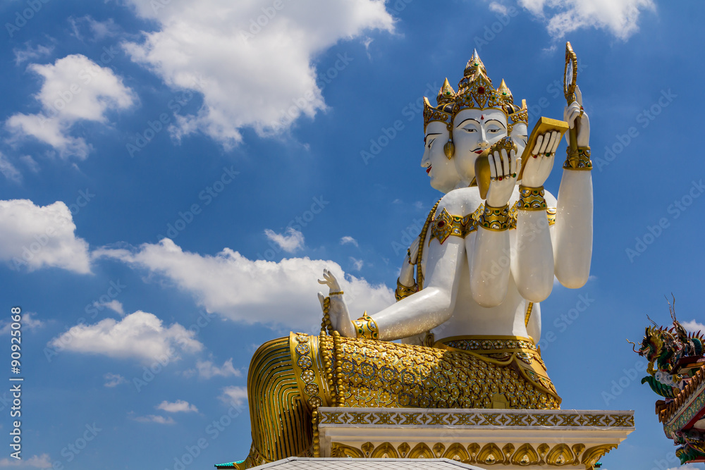 The biggest Brahma, the Hindu God of Creation, is located at ...