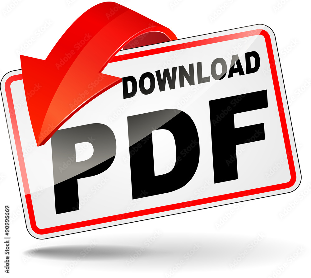 pdf download icon Stock-Vektorgrafik | Adobe Stock