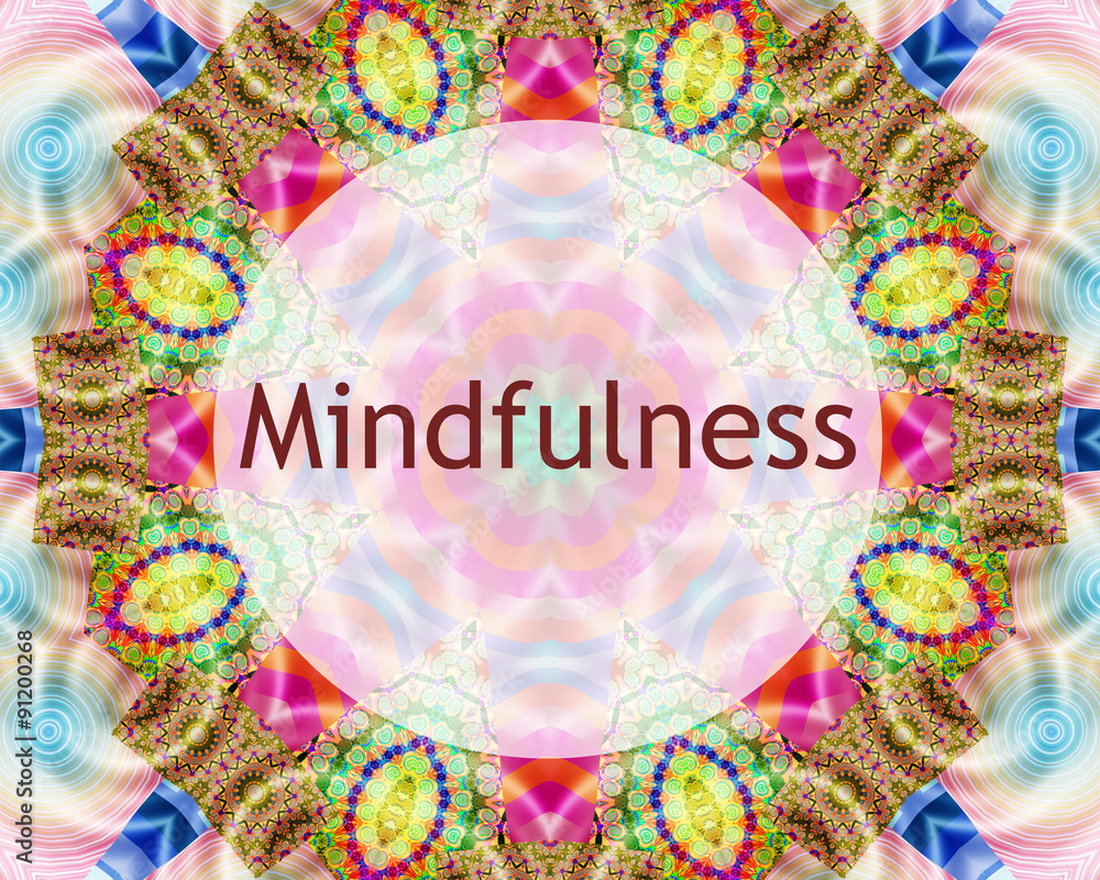 Mindfulness mandala ilustración de Stock | Adobe Stock