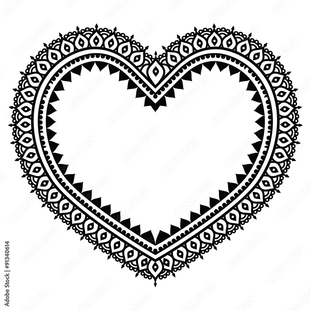 Heart Henna