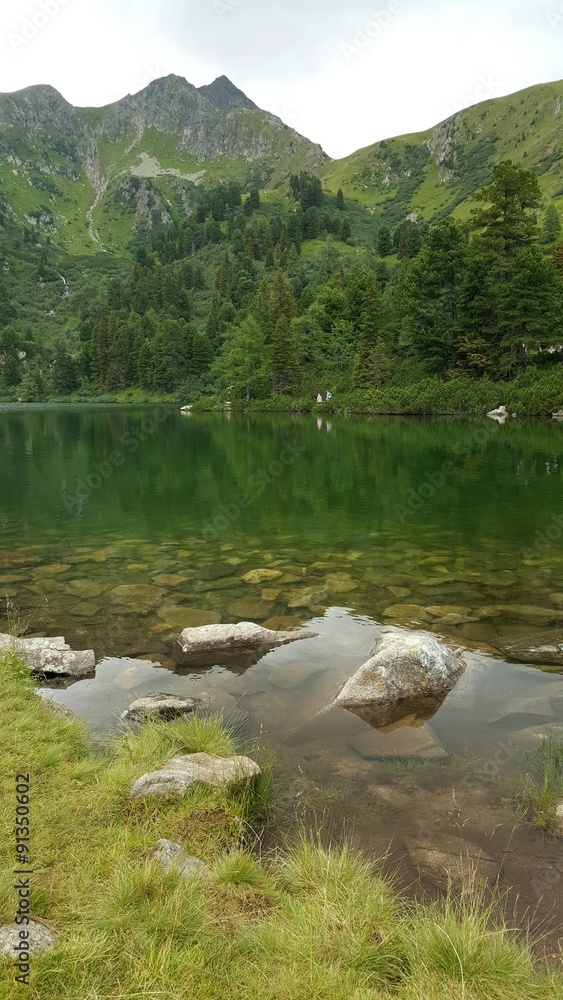 Bergsee in Österreich Stock Photo | Adobe Stock