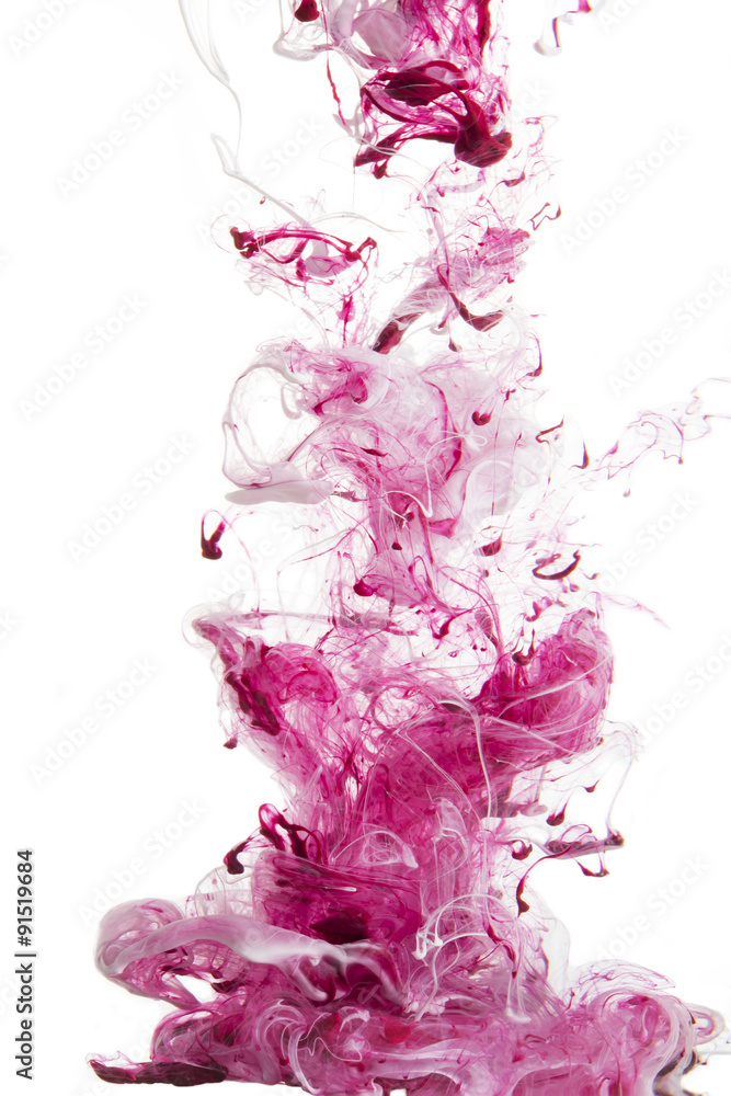 Unique design for personal and business branding. Pink color flows ...
