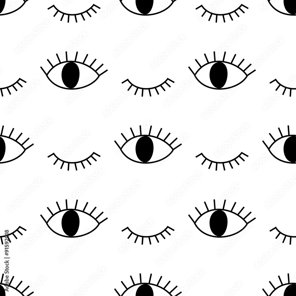 Cute Eyeball Pattern
