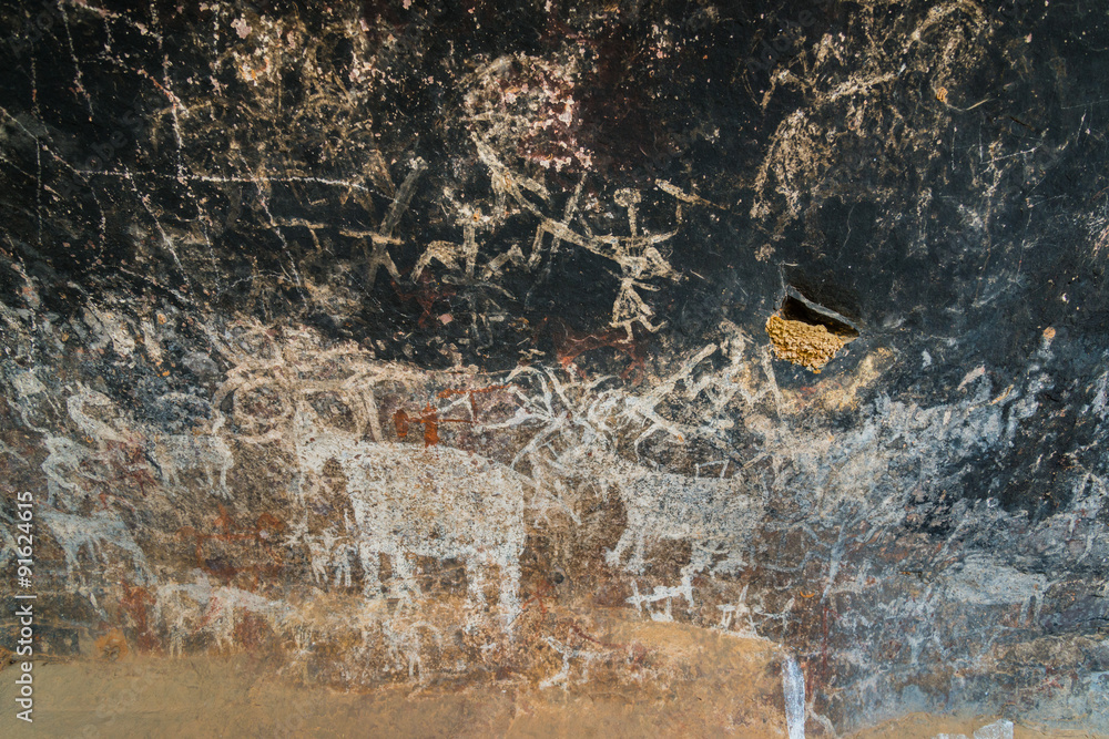 Just 24 km fom Bhopal, Satkunda has around 5000 year old rock art ...