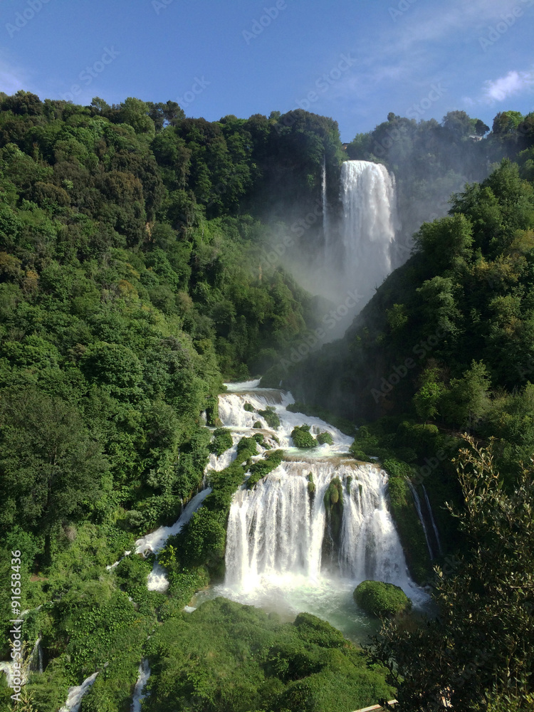 Cascate delle Marmore, italia, Umbria. Stock Photo | Adobe Stock