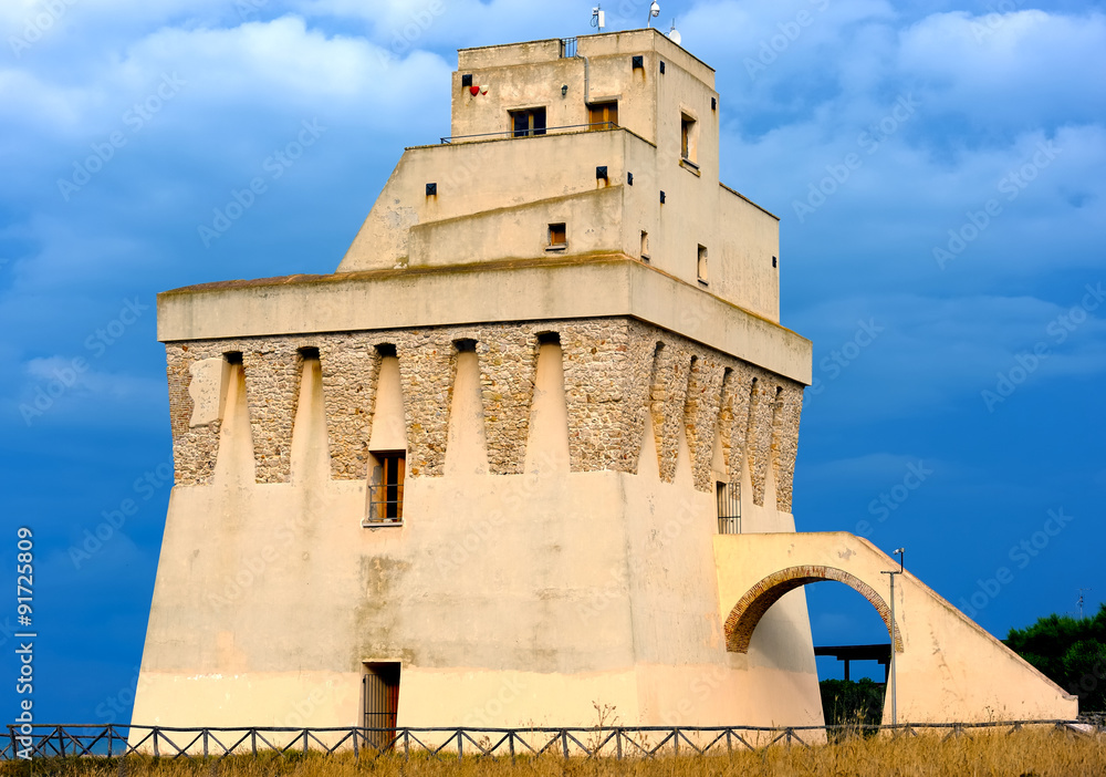 coasting tower defense and on the Adriatic coast, Gargano - Torre ...