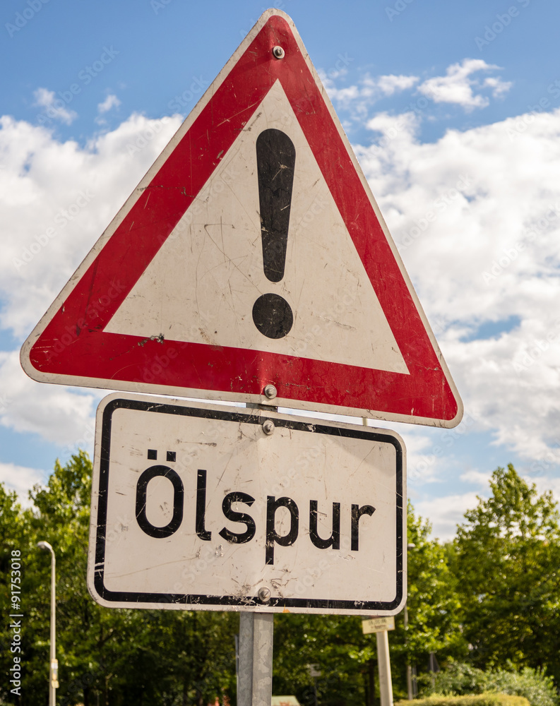 Achtung Schild