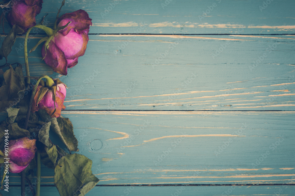 Withered Flower Vintage Background / Withered Flower Vintage / Withered ...
